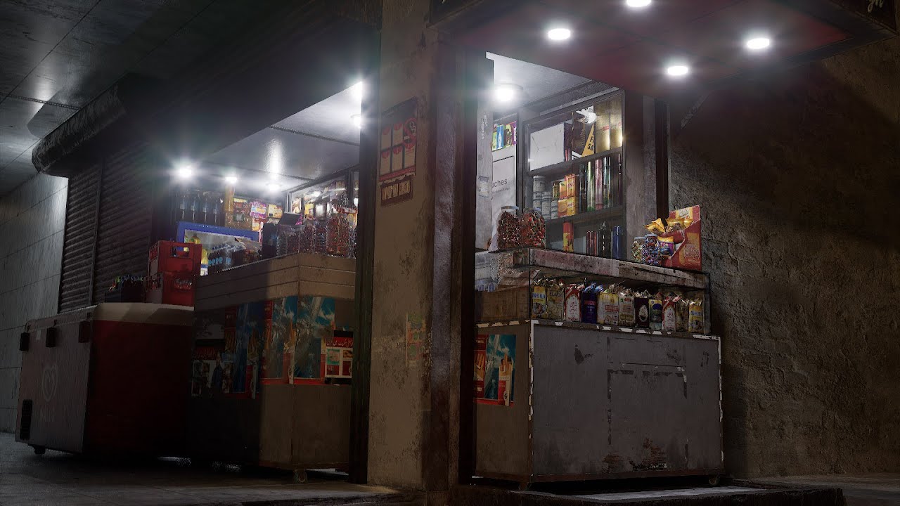 Pan shop in Unreal - YouTube