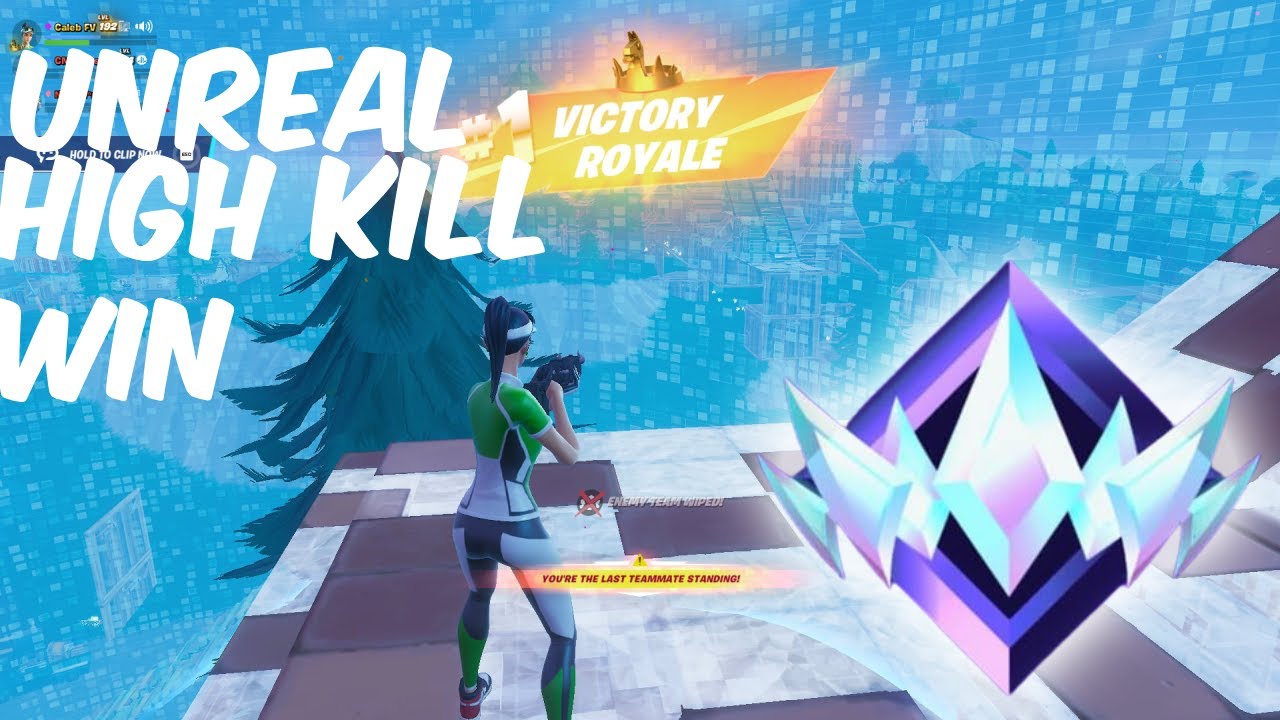 28 High Kill win Ranked Unreal Gameplay - YouTube