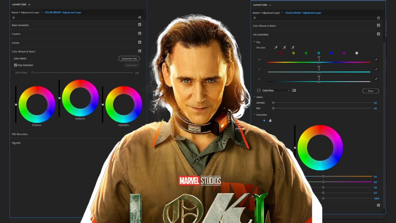 How to Color grade like LOKI - CINEMATIC FILM LOOK + FREE LUTS - YouTube