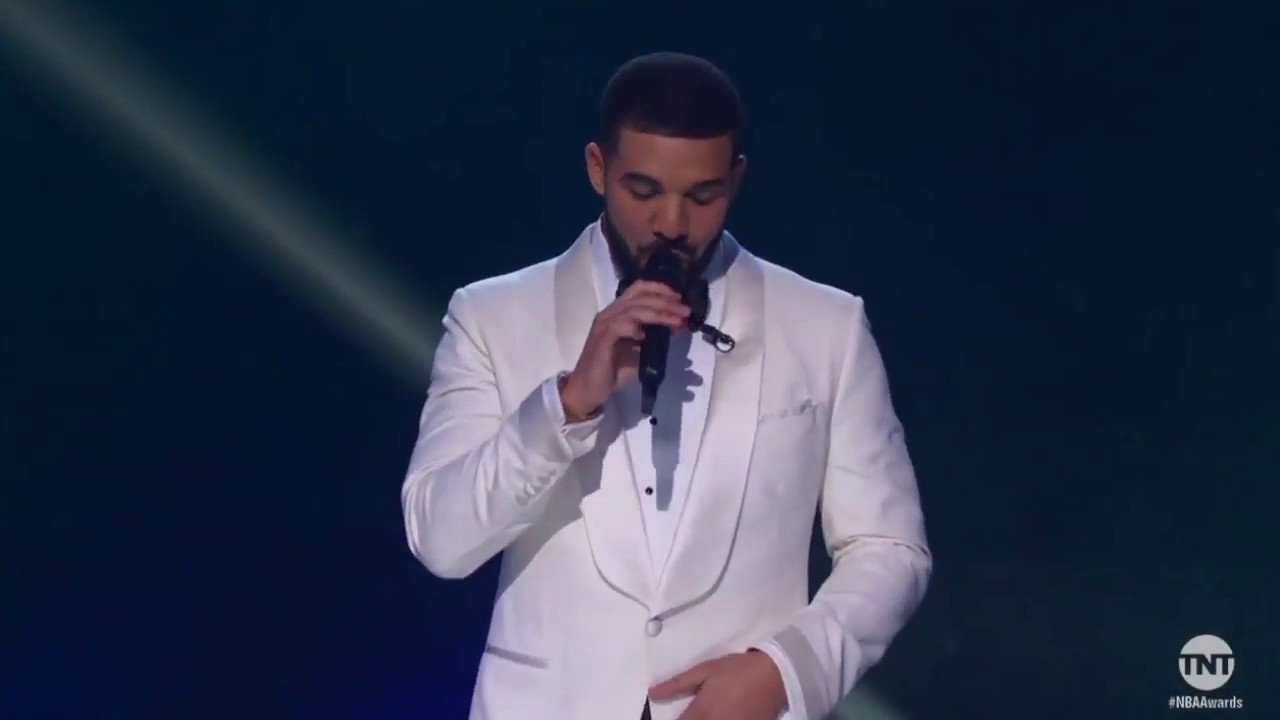 Best Of Drake At The 2017 NBA AWARDS - YouTube