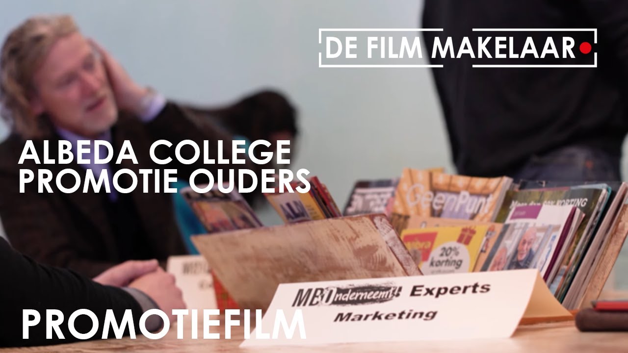 Albeda College | Economie & Ondernemen - Promotiefilm - Ouders - YouTube