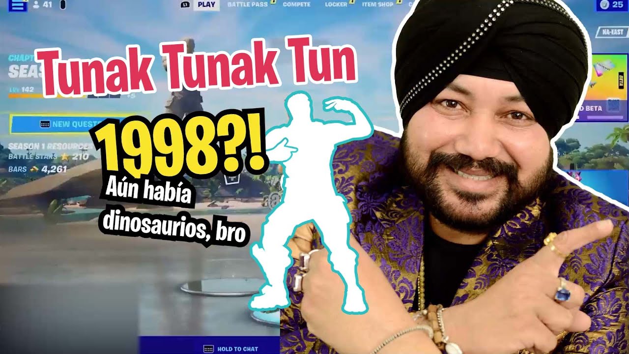 Origen: baile Tunak Tunak Tun de Fortnite - YouTube