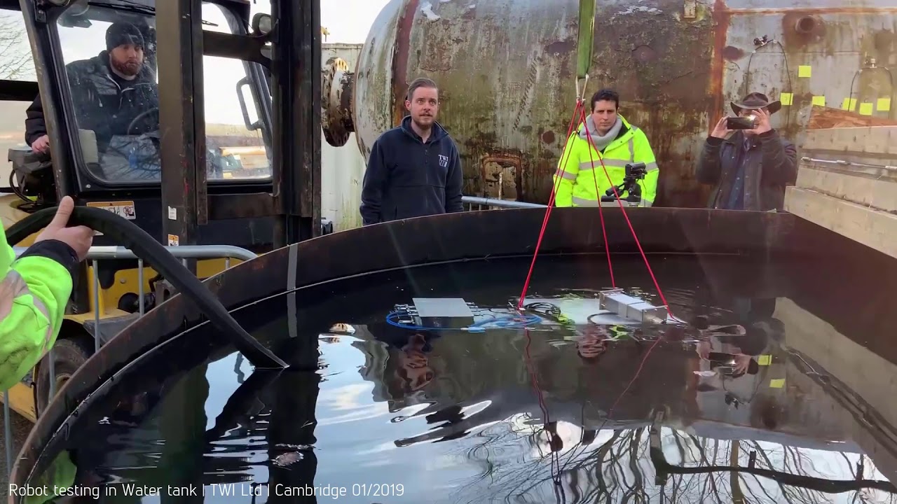TANKROB - ROBOTIC INSPECTION OF PETROCHEMICAL STORAGE TANK (4/2019 ...