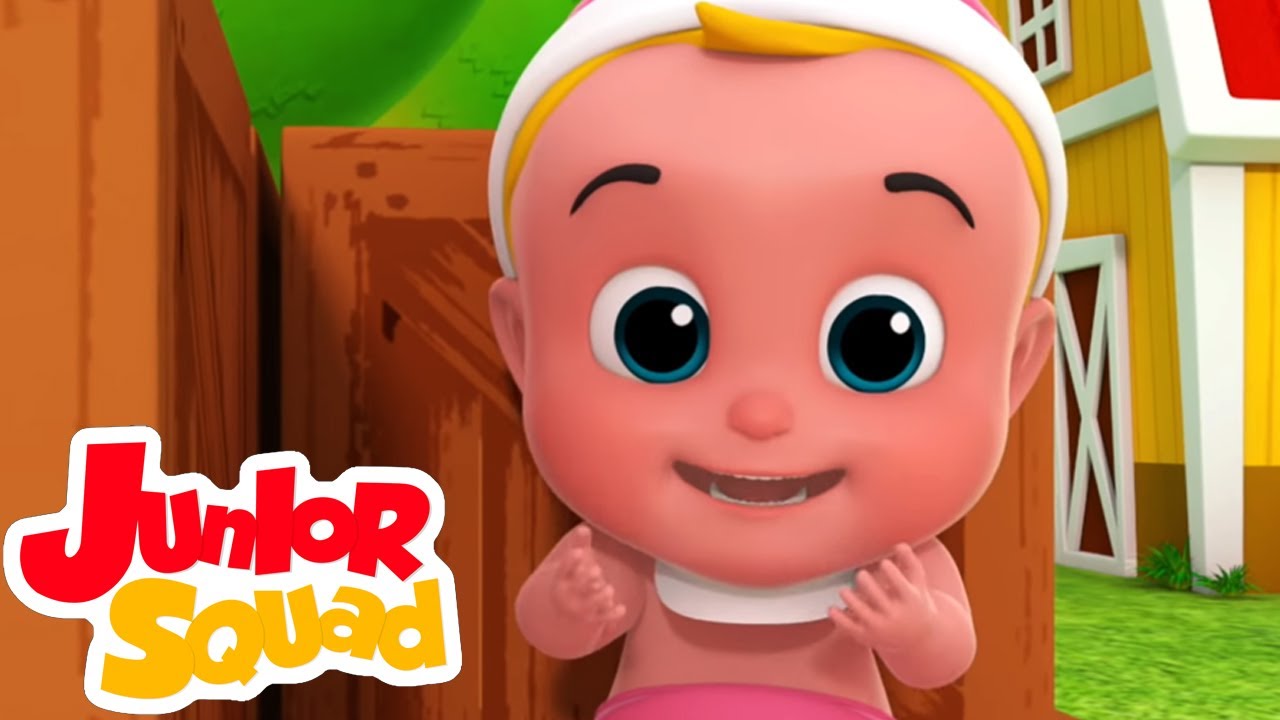 Bebe riendo | Dibujos animados | Rimas para niños | Junior Squad ...