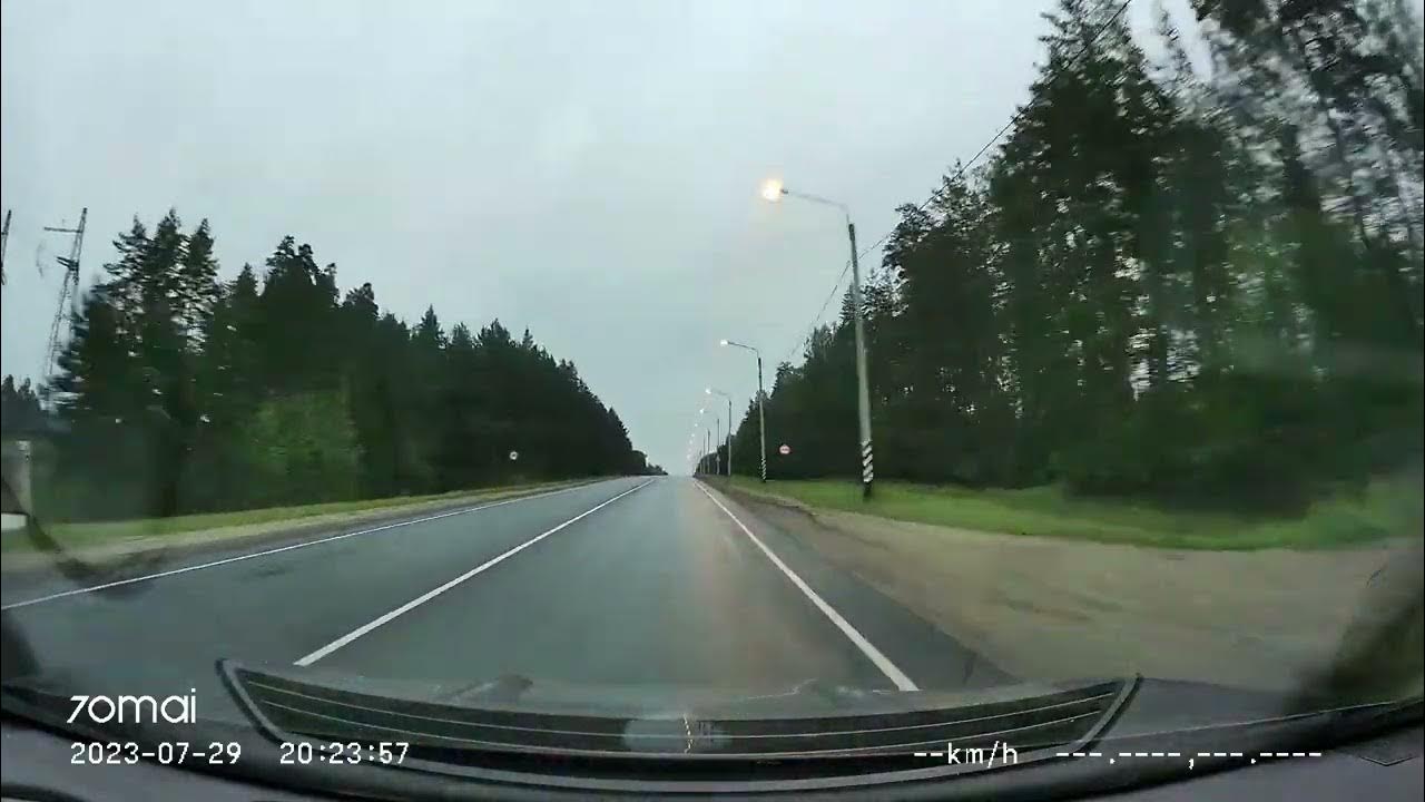 Driving in Ivanovo region: Гаврилов Посад - Иваново 29/07/2023 ...
