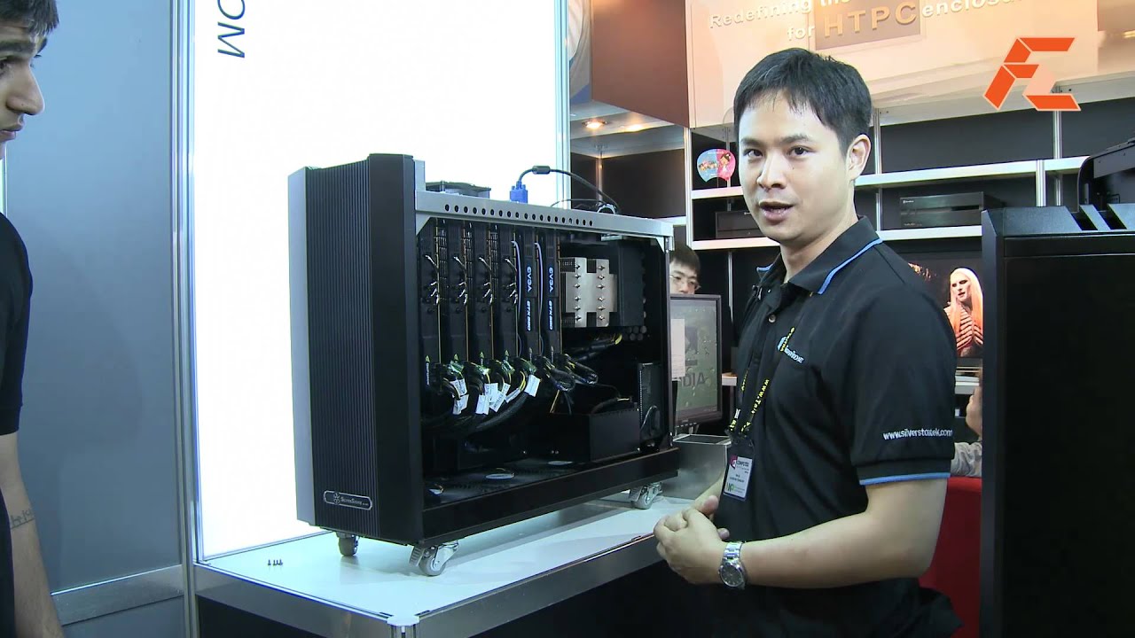 SilverStone TJ12 Concept case - Computex 2011 - YouTube