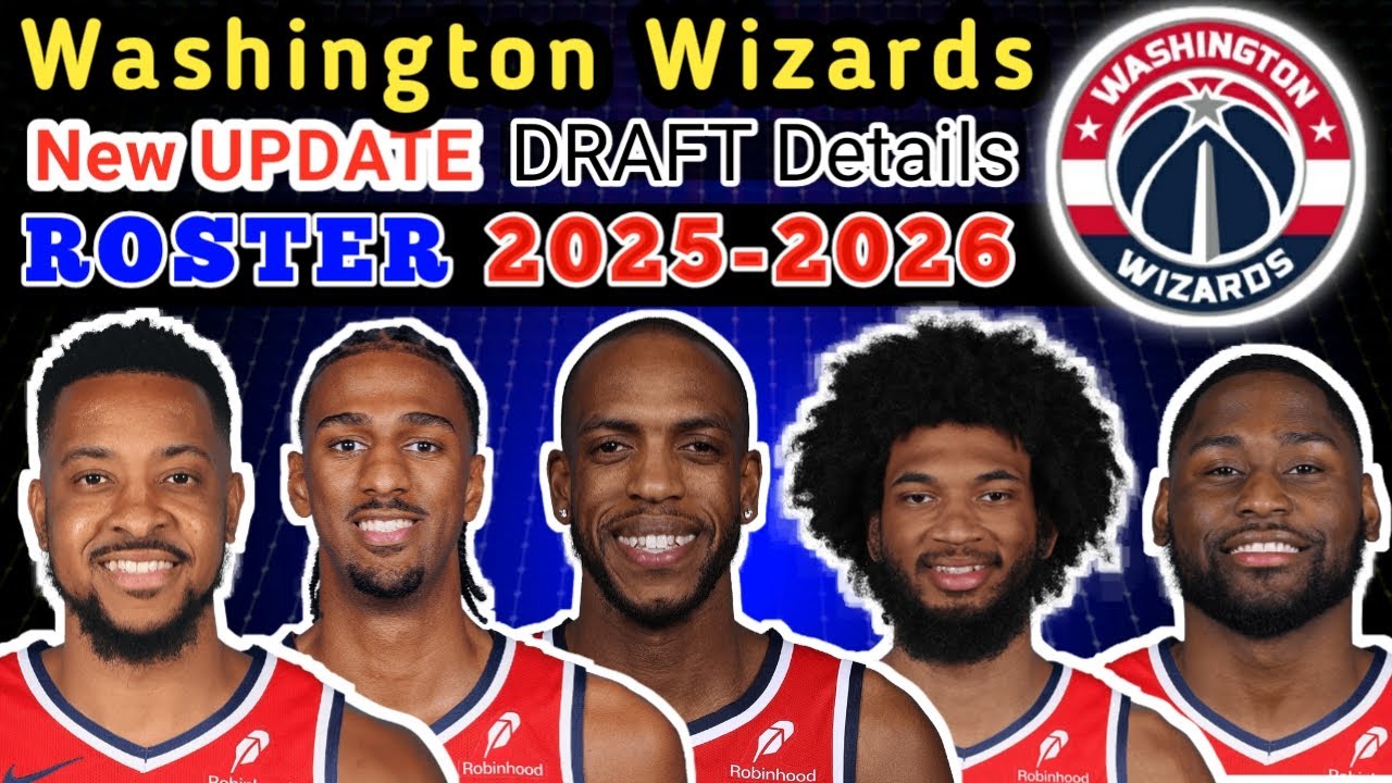 WASHINGTON WIZARDS ROSTER UPDATE | POSSIBLE STARTING LINEUP 2025-2026 ...