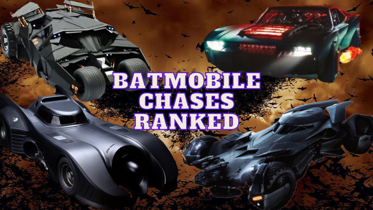 All Batmobile Chase Scenes Ranked (1989-2022) - YouTube