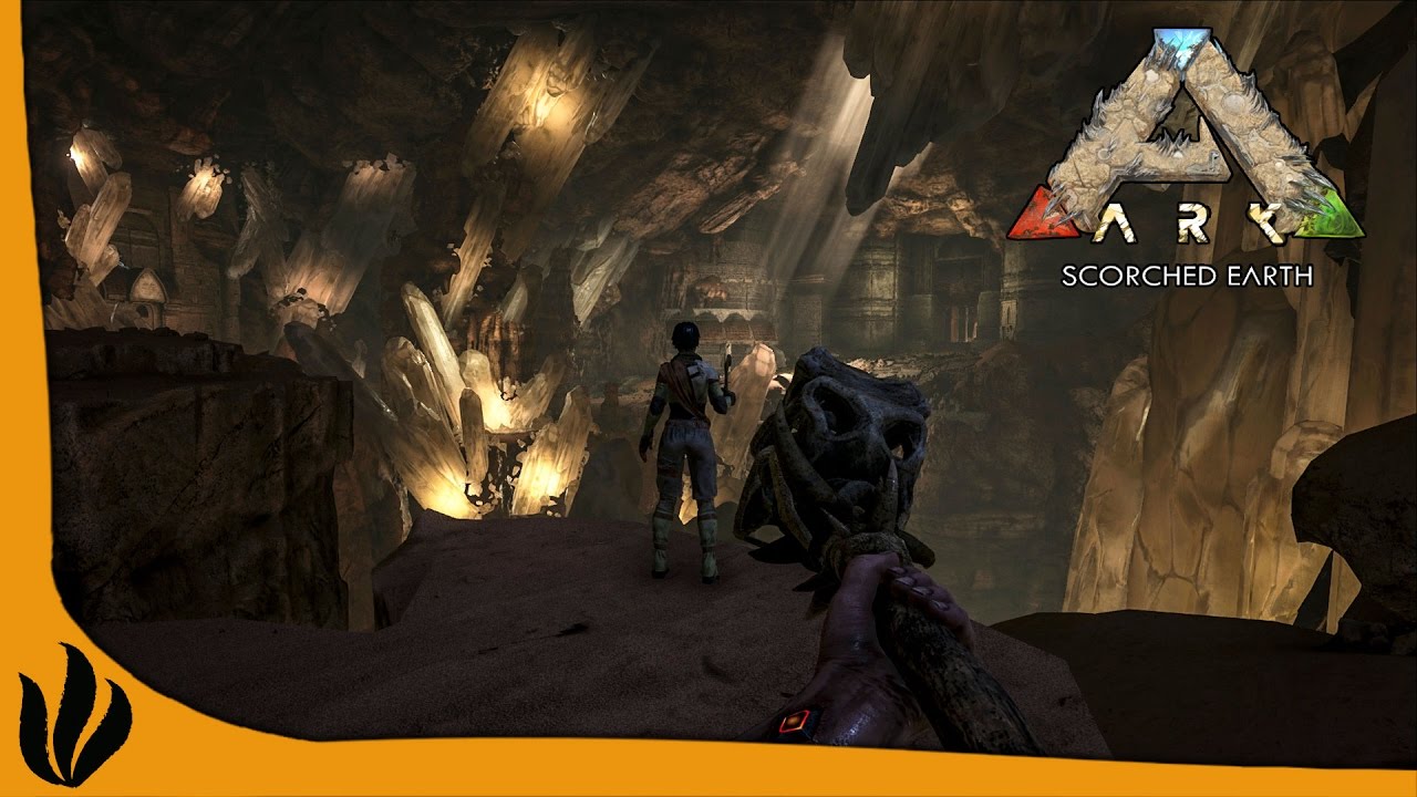 ARK: Scorched Earth FR #27 - EXPLORATION DES GROTTES ! - YouTube