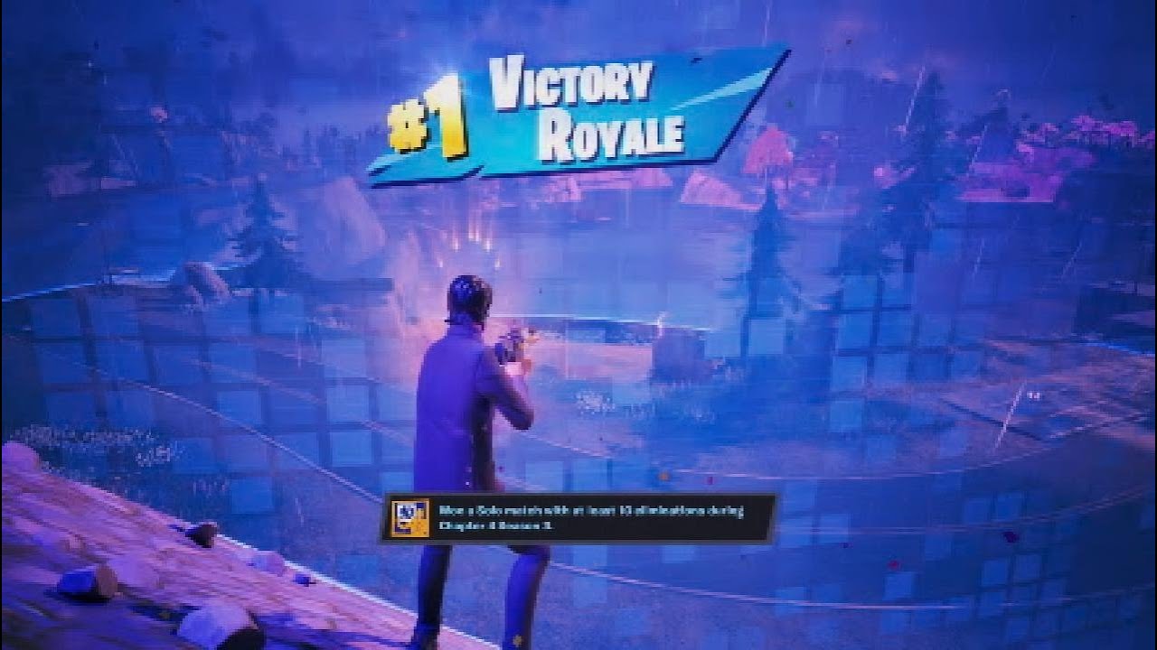 FORTNITE 14 KILL SOLO WIN - YouTube