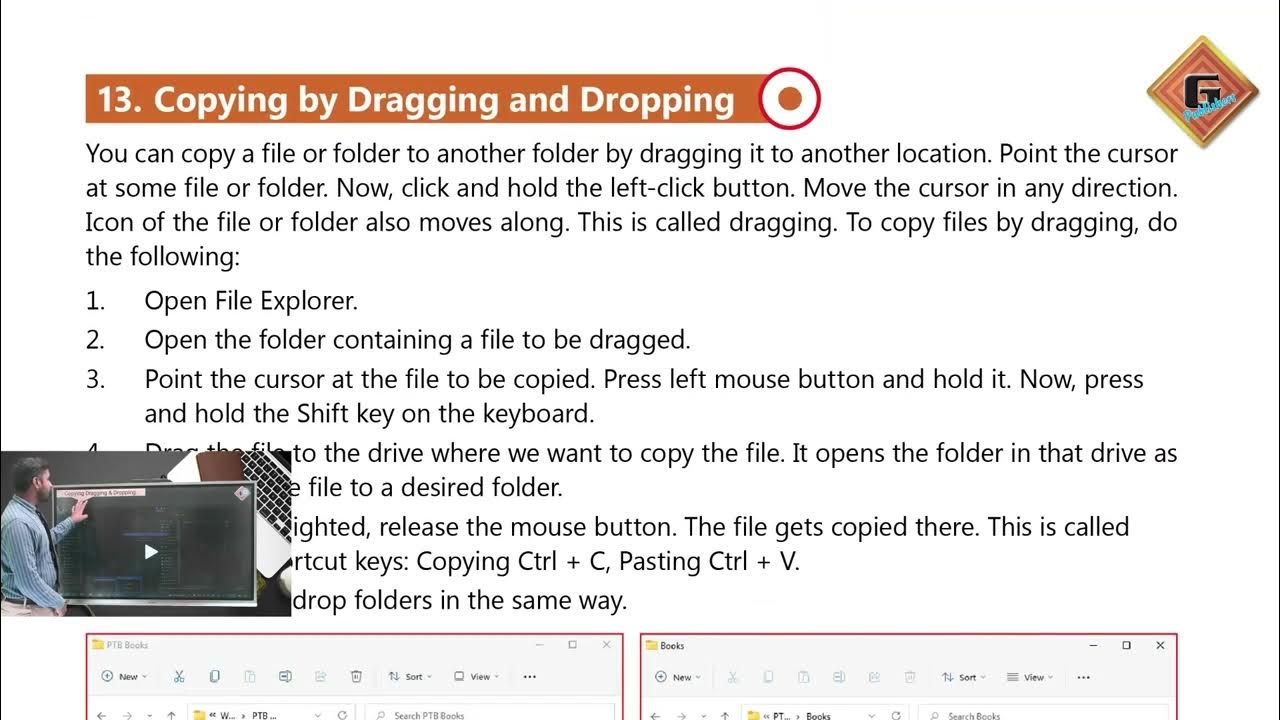 Gohar Computer Science 6|Unit 3|Lec 6|Copy a File - YouTube