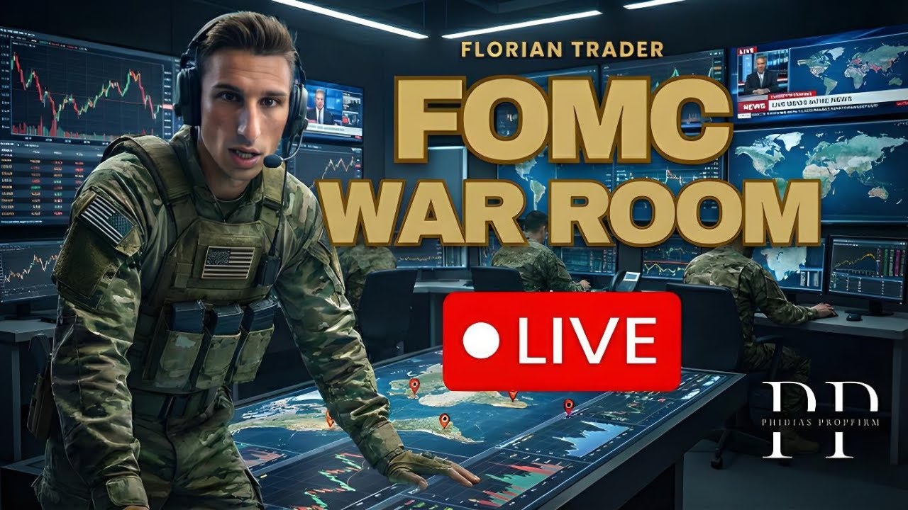 FOMC WAR ROOM: Full Trading Session Live - The #1 Propfirm Trading Show ...