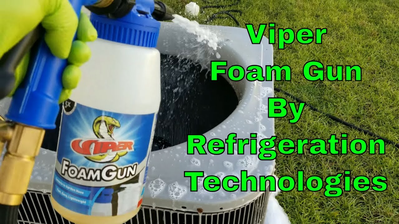 Viper Foam Gun By Refrigeration Technologies - YouTube