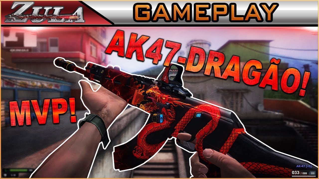 Zula - SKIN MAIS LINDA DA AK47! | AK47-DRAGÃO! - YouTube