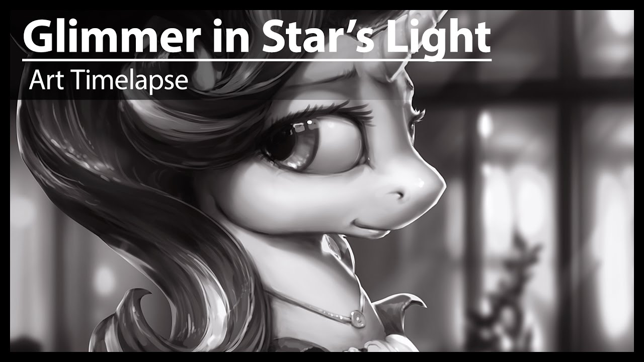 Glimmer in Star's Light (Art Time-lapse) - YouTube
