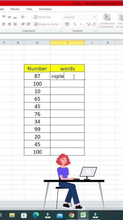 Number convert to word in excel || num convert to text in excel#excel # ...