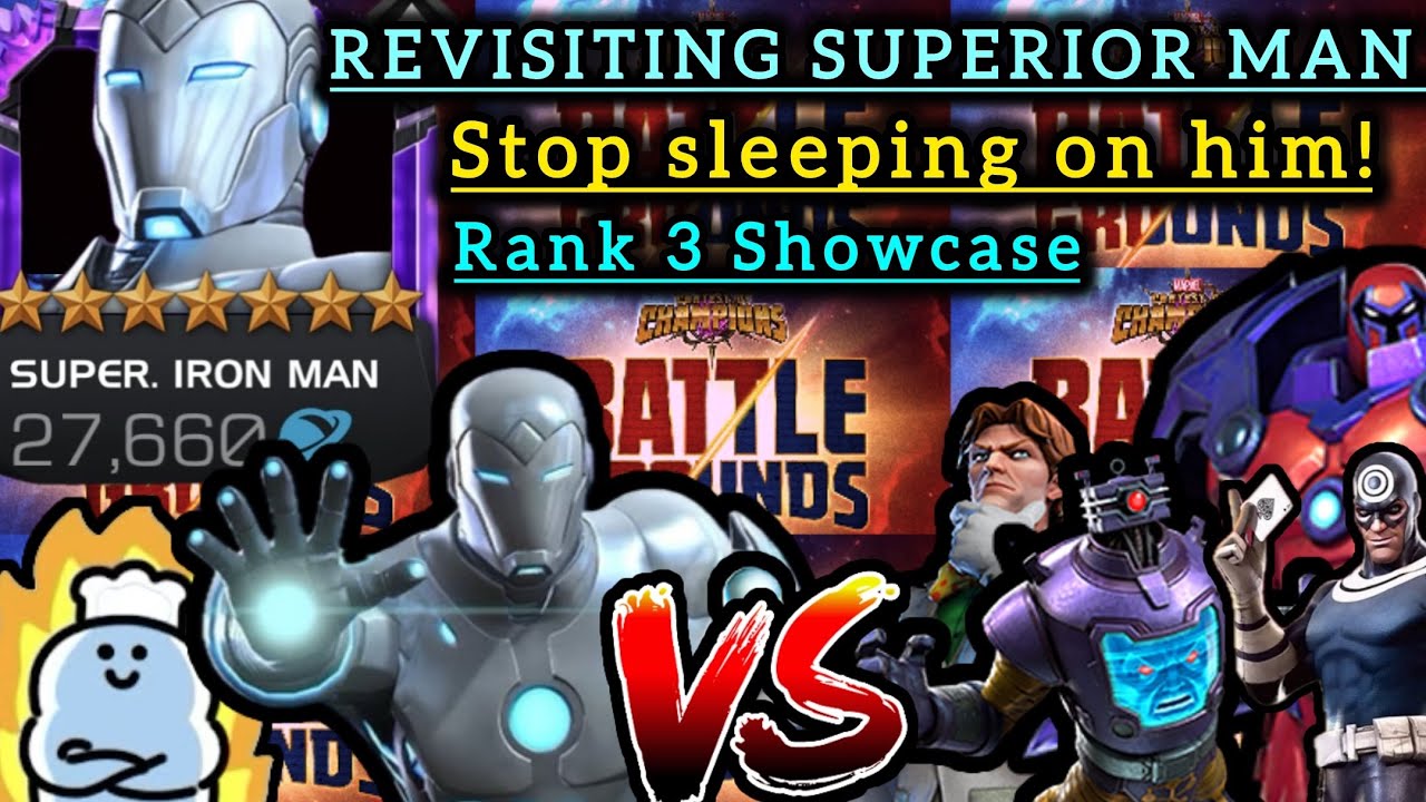 HOW COME NO ONE TALKS ABOUT SUPERIOR IRON MAN? RANK 3 SHOWCASE! Marvel ...