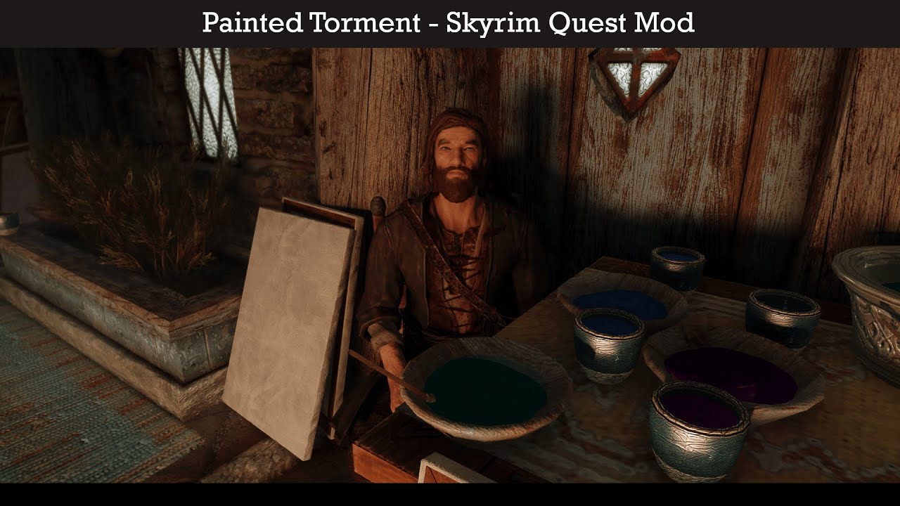Painted Torment - Skyrim Quest Mod Showcase - YouTube