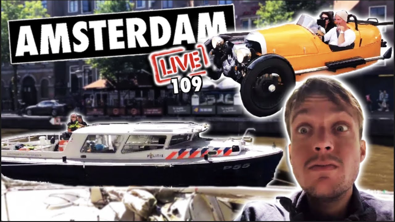 Amsterdam IRL (Bell Destroyer + Vintage Car + Vondel Park) - YouTube