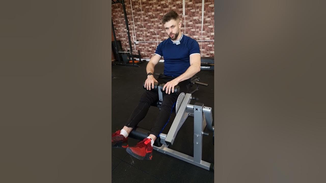 Seated Hamstring Curl Tutorial - YouTube