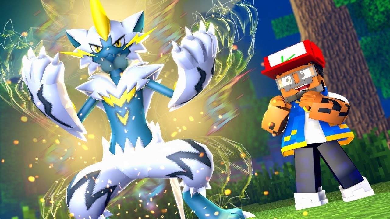 PIXELMON COLLECTION - SHINY ZERAORA DEPENDE DISSO | Cris | - YouTube