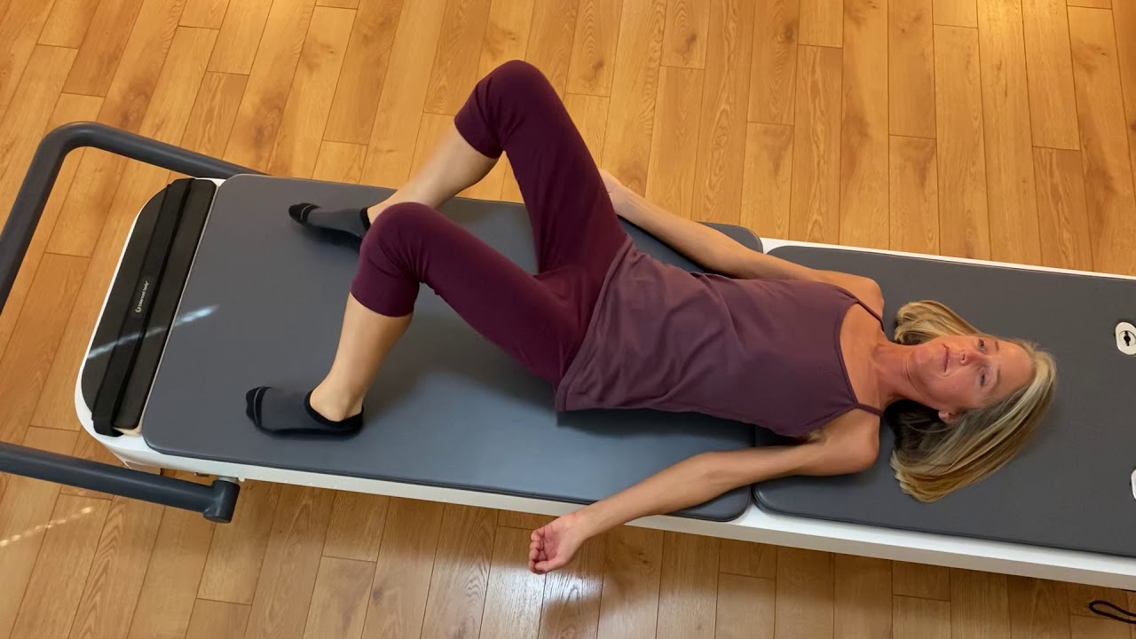 Pilates Knee Folds - YouTube