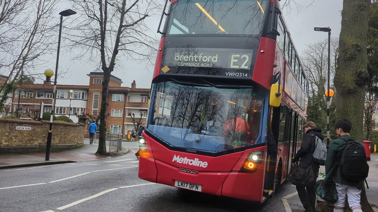 E2 To Brentford, Commerce Road Metroline VWH2314 LK17DFN ( 21 Feb 24 ...