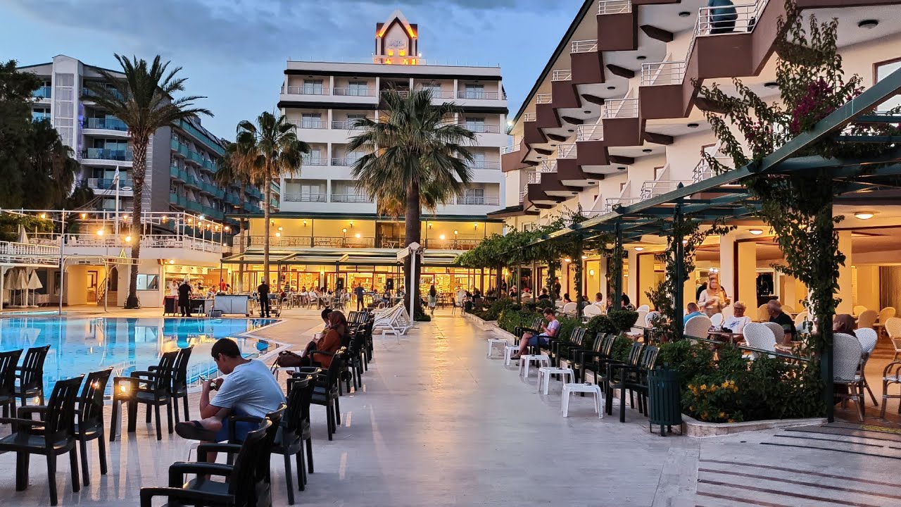 Galeri Resort Hotel 5* Турция, Алания, обзор территории и пляжа - YouTube