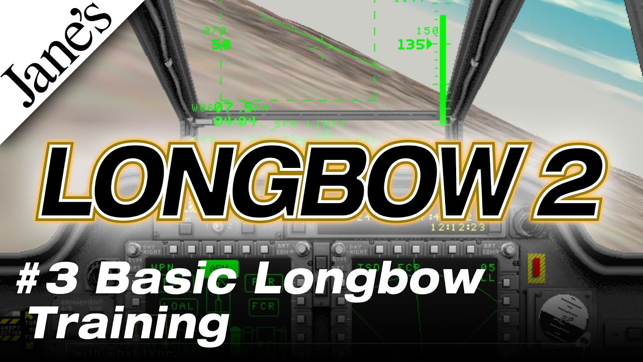 Basic Longbow Training | Jane's Longbow 2 Training Mission 3 - YouTube