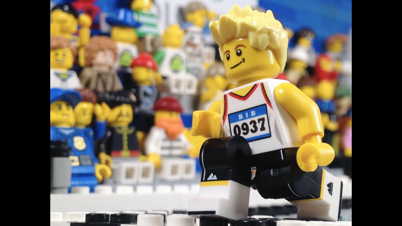 Lego OLYMPICS (Event #2) running Stop motion - YouTube