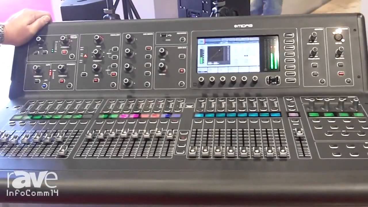 InfoComm 2014 Music Group Features the Midas M32 Digital Console - YouTube