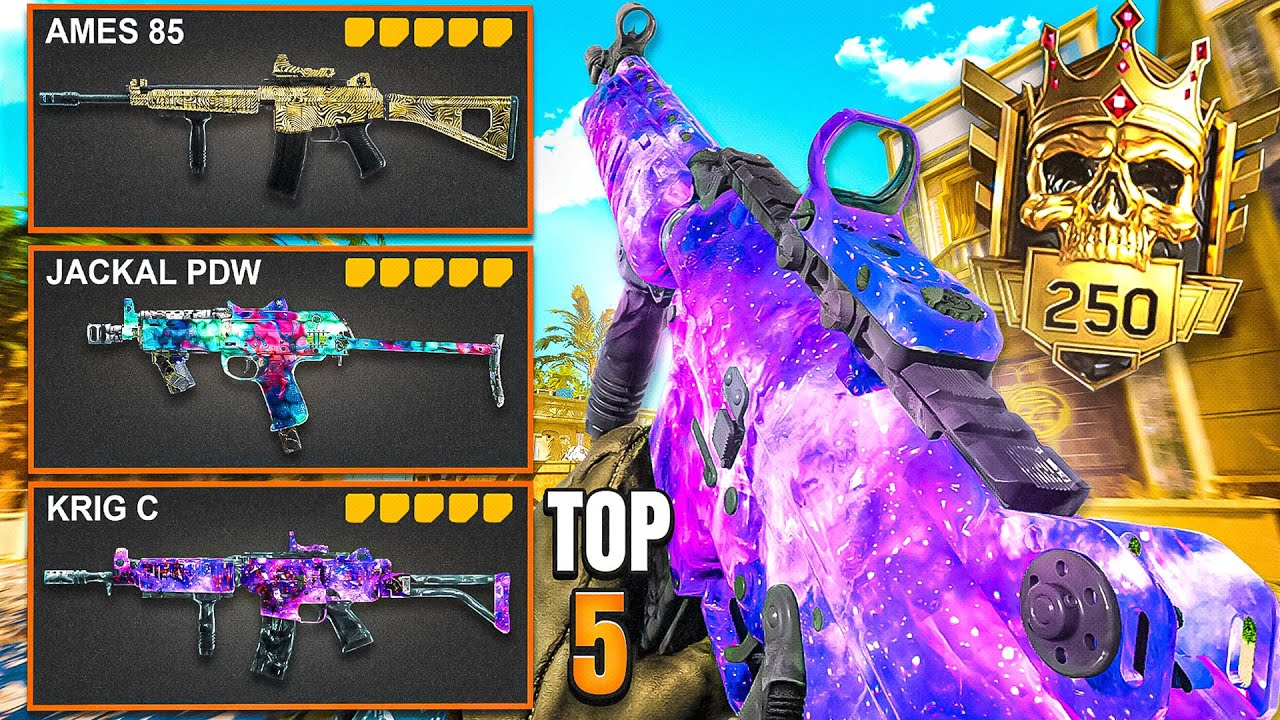 TOP 5 CLASSE pour la RANKED sur BLACK OPS 6! 👑 (BO6 Best Class Setups ...