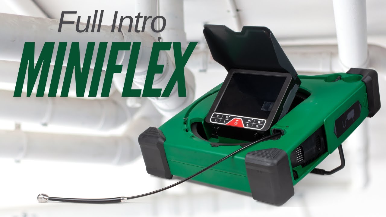 MINIFLEX Plumbing Camera FULL OVERVIEW! - YouTube