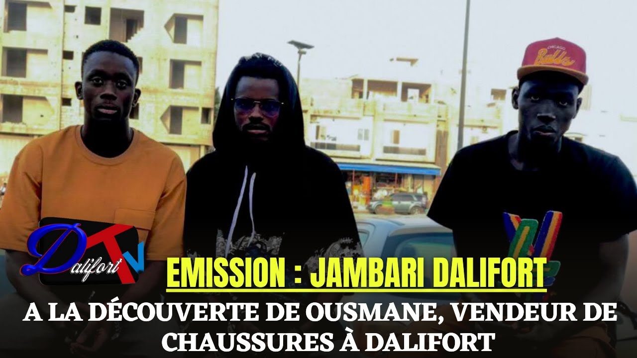 Jambari Dalifort - A la découverte de Ousmane, vendeur de chaussures à ...