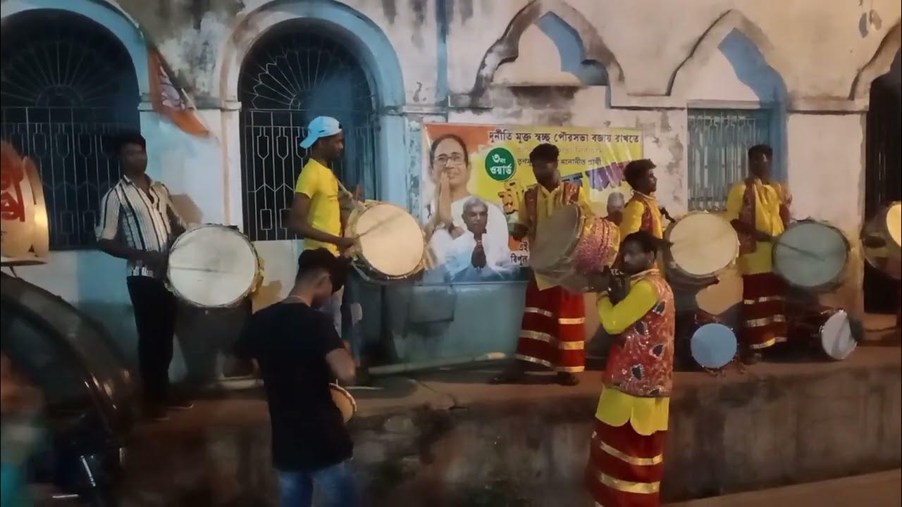 laila Majnu dhol tasha in nabadwip 2022 - YouTube