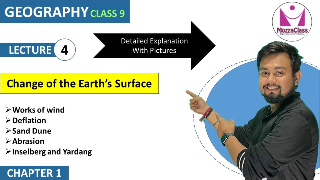 Works of Wind | Change of the earth’s surface | Class 9 | Geography ...