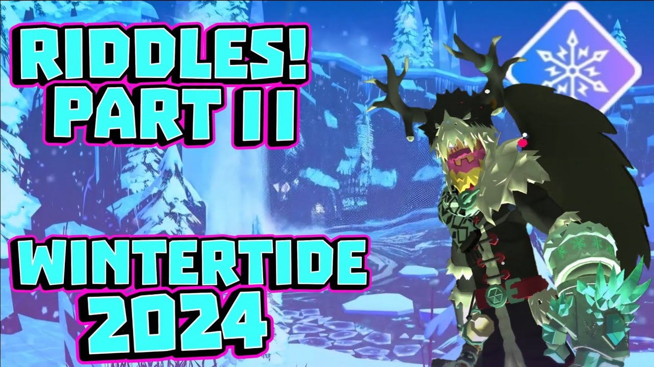 Riddles part 2: Wintertide 2024 - YouTube