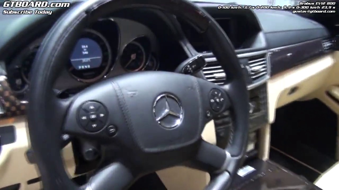 brabus ev12 blacl baron 370km/h - YouTube