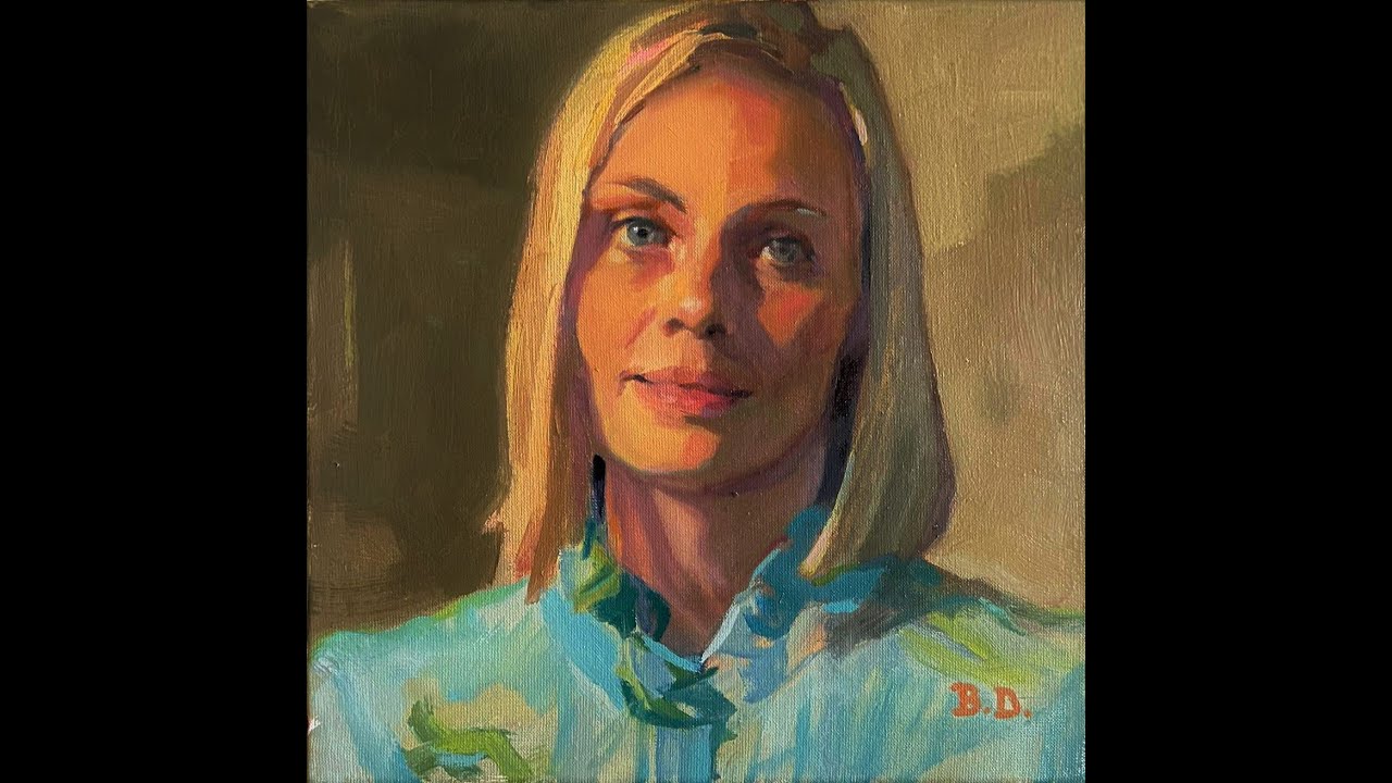 The joy of Painting (painting by Bertrand Desmaricaux / music by Henk ...