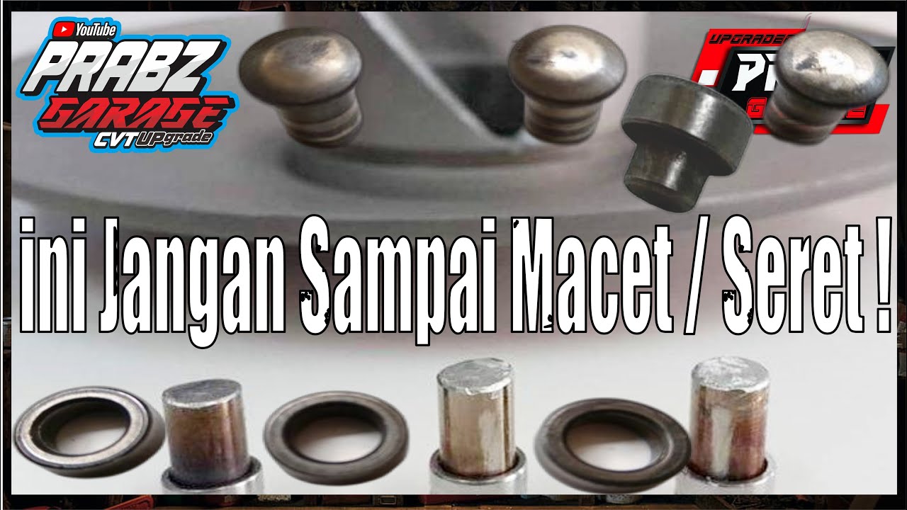 🔴 Setting Pulley Belakang (Sliding Slave) Untuk Top Speed | Upgrade CVT ...