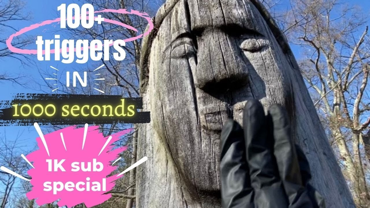 ASMR: 100+ Triggers in 1000 seconds (1K Sub Special) - YouTube