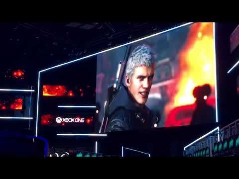Devil May Cry 5 E3 Crowd Reaction    E3 2018