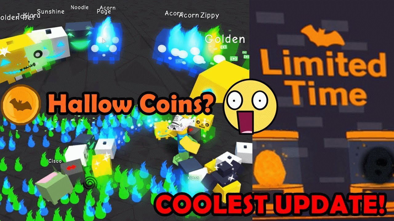 Halloween Update!! NEW Pets + Hallow Coins! Coolest Update - Pet ...