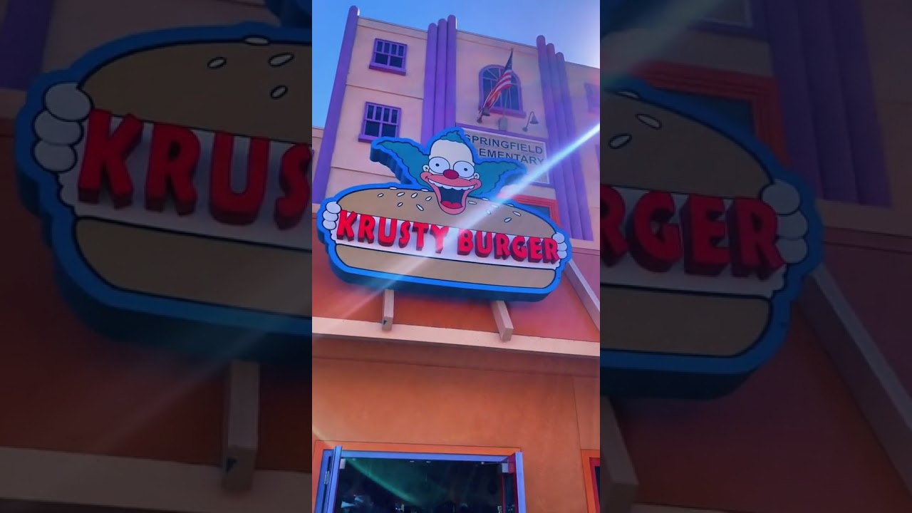 Who's the Employee of the Month at Krusty Burger? The Simpsons #shorts ...