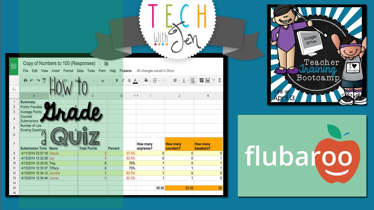 Using Flubaroo to Grade Quizzes - YouTube
