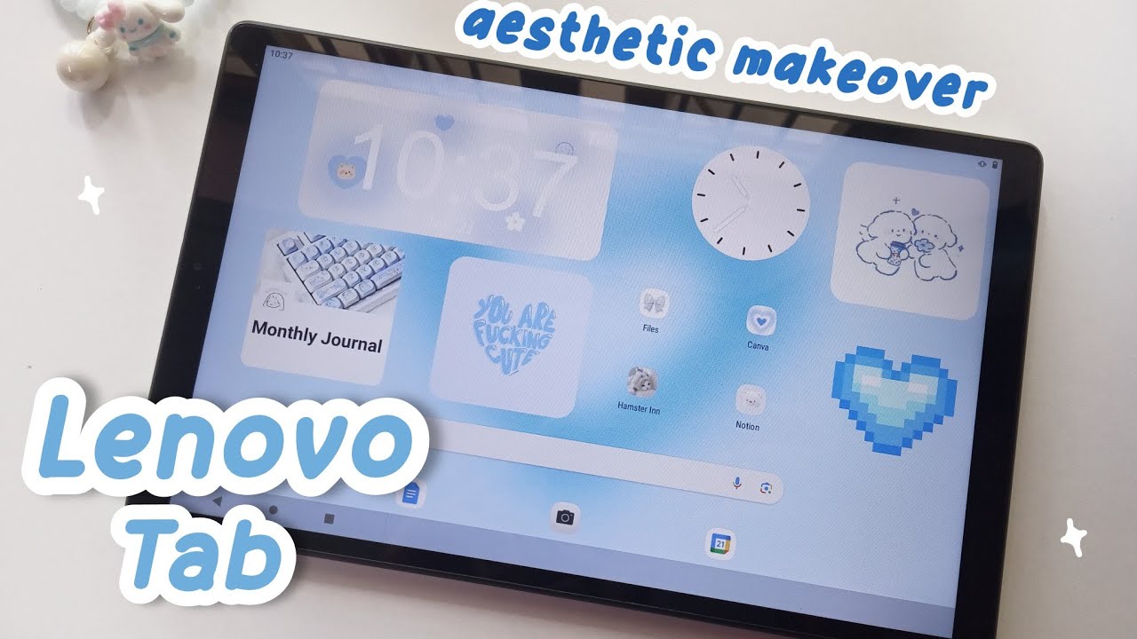 how to have aesthetic tablet| lenovo tab aesthetic - YouTube