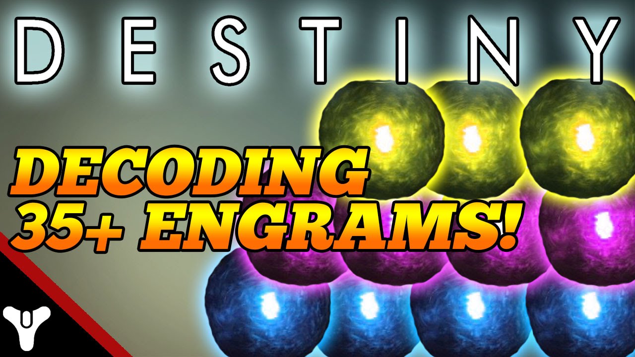 Destiny: "DECODING 35+ ENGRAMS!" Destiny Engram Destiny! (Destiny ...