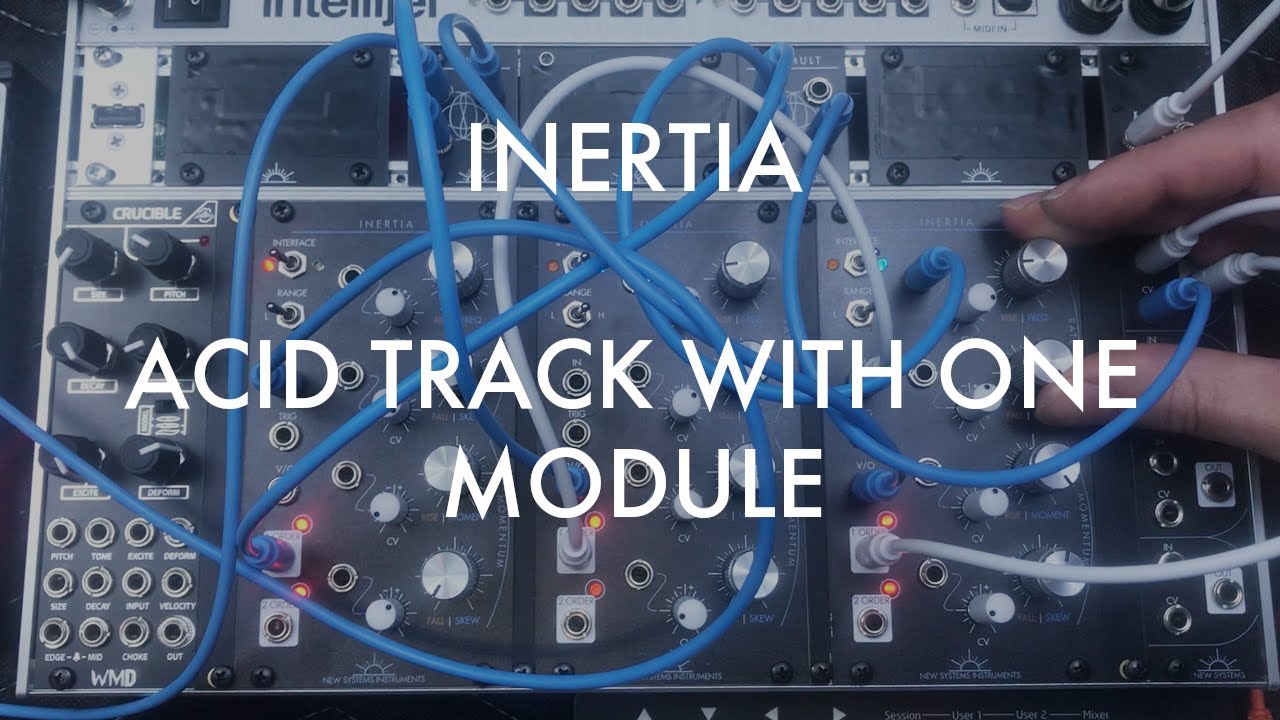 Inertia Acid // Minimal Eurorack Setup - YouTube