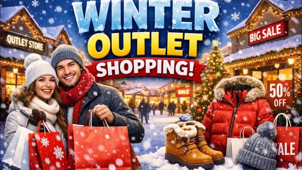 Outlet Mall Winter Shopping Tour – Affordable Fashion Finds! - YouTube