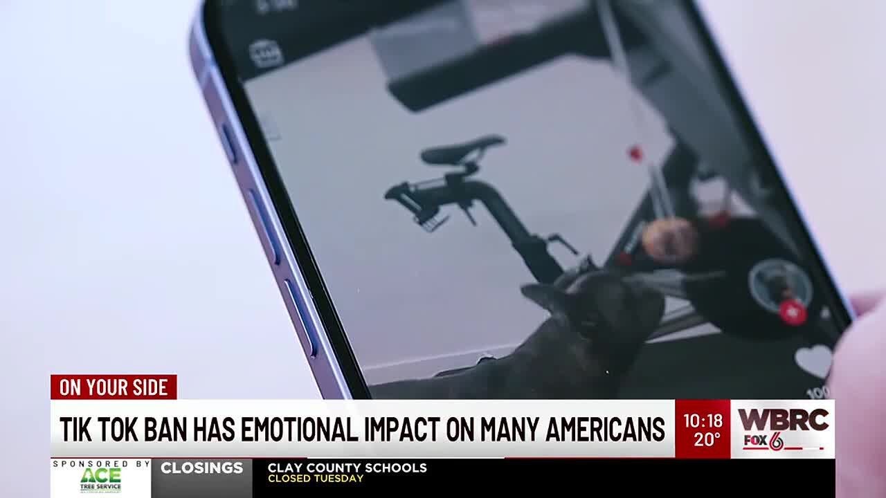 Tik Tok ban has emotional impact on many Americans - YouTube